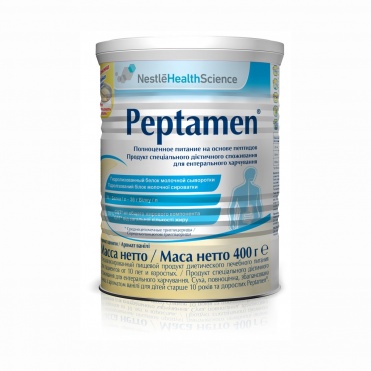 Нестле Пептамен Сухая питательная смесь 400г :: Nestle :: Молочные ...